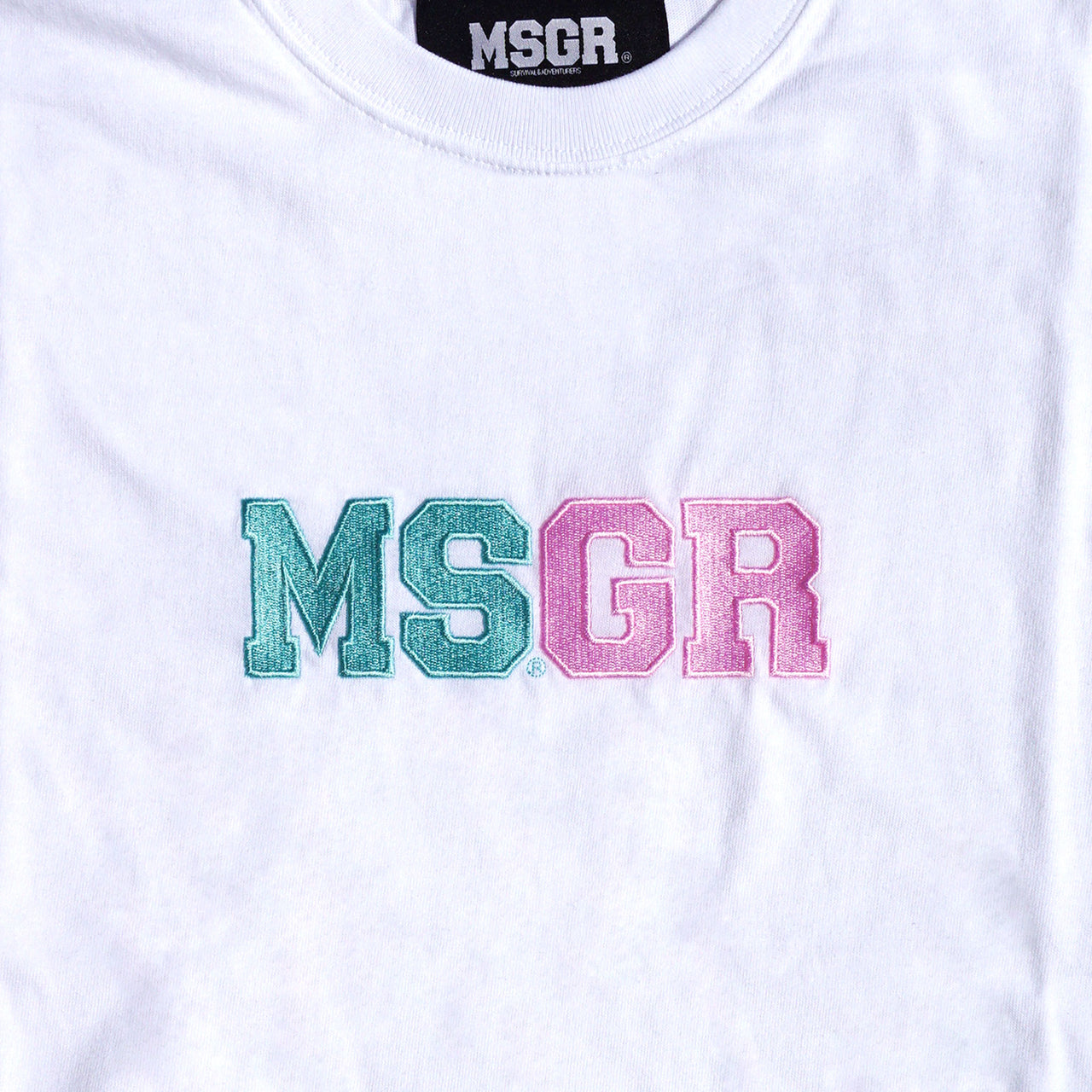 MSGR Tシャツ / BLOCK LOGO 18 EMBLOID PREMIUM TEE – boil FUKUOKA WEB STORE