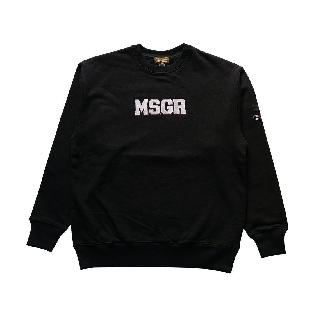 MSGR トレーナー / BLOCK LOGO 18 EMBLOID HEAVYWEIGHT CREW – boil FUKUOKA WEB ...