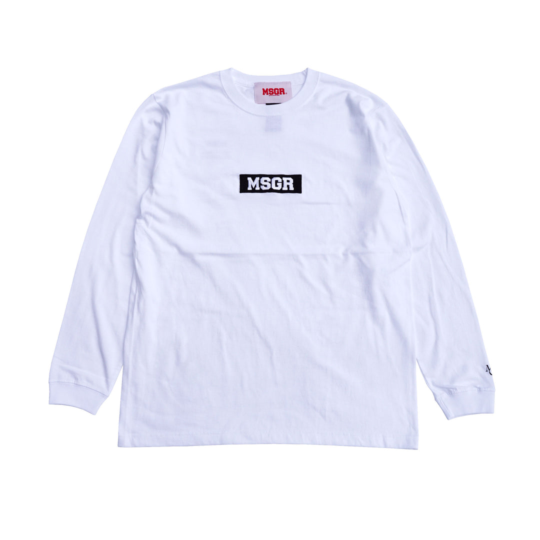 MSGR ロンT / Box Logo Embloid LT – boil FUKUOKA WEB STORE