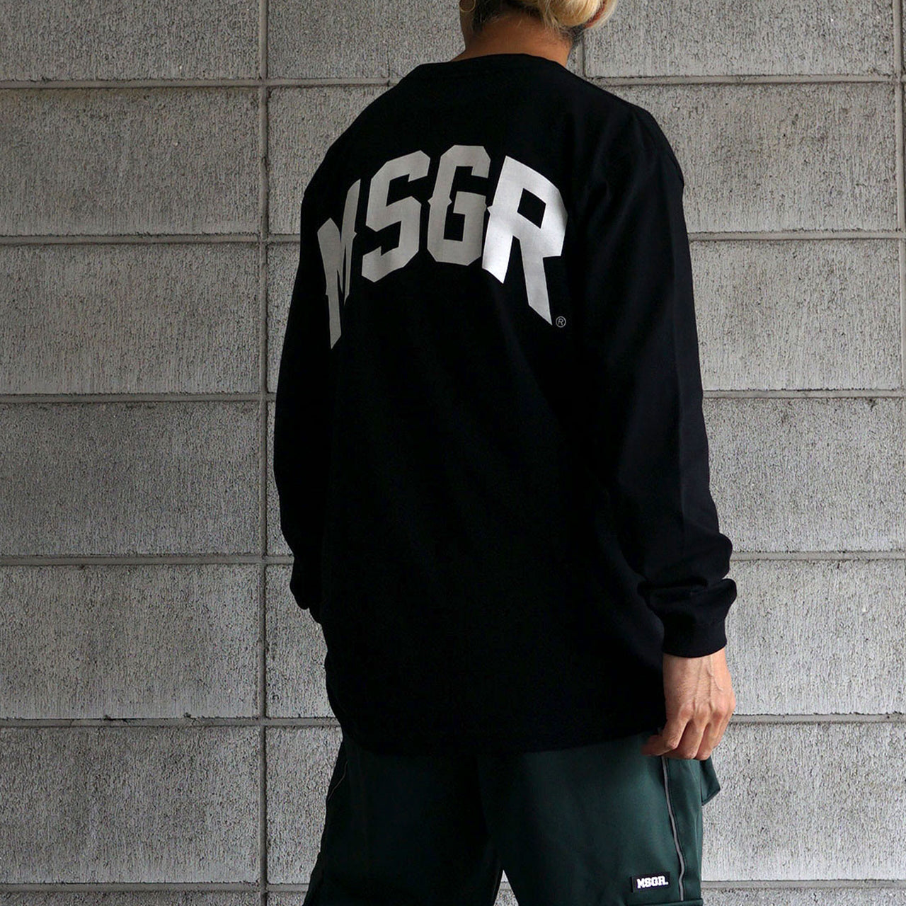 MSGR ロンT / Arch Logo LT – boil FUKUOKA WEB STORE